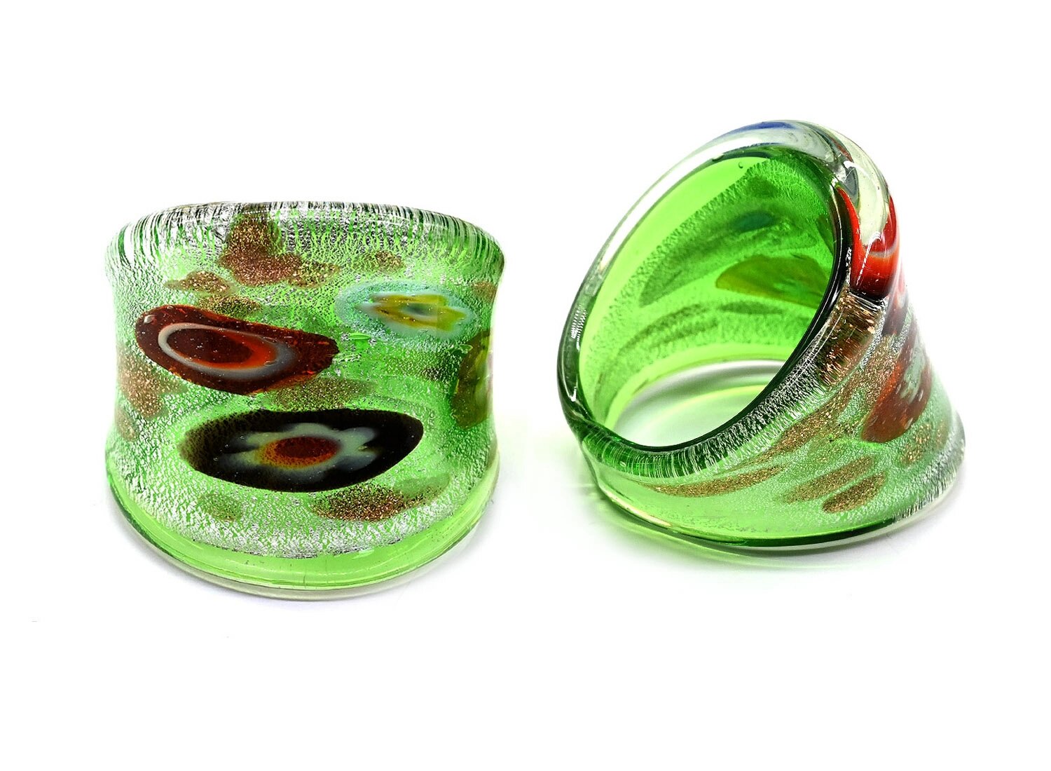 Кольцо, муранское стекло