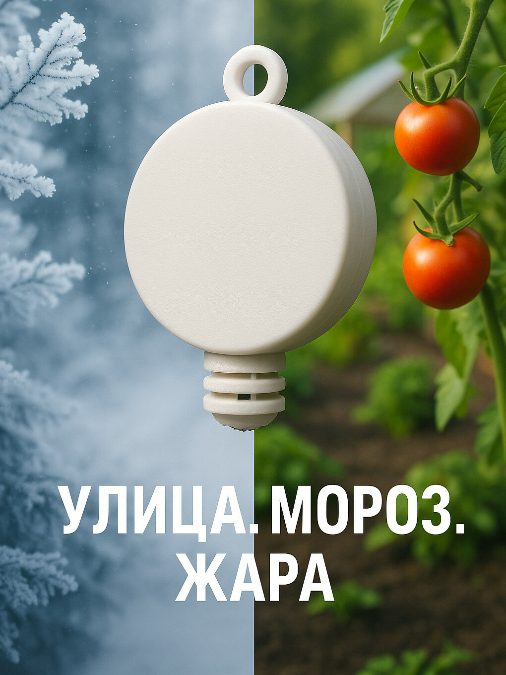 POK005 Уличный ZigBee датчик температуры и влажности