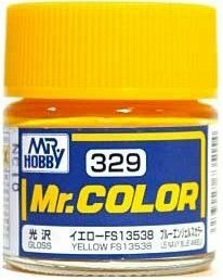 C329 краска художественная т. м. MR.HOBBY 10мл YELLOW FS13538