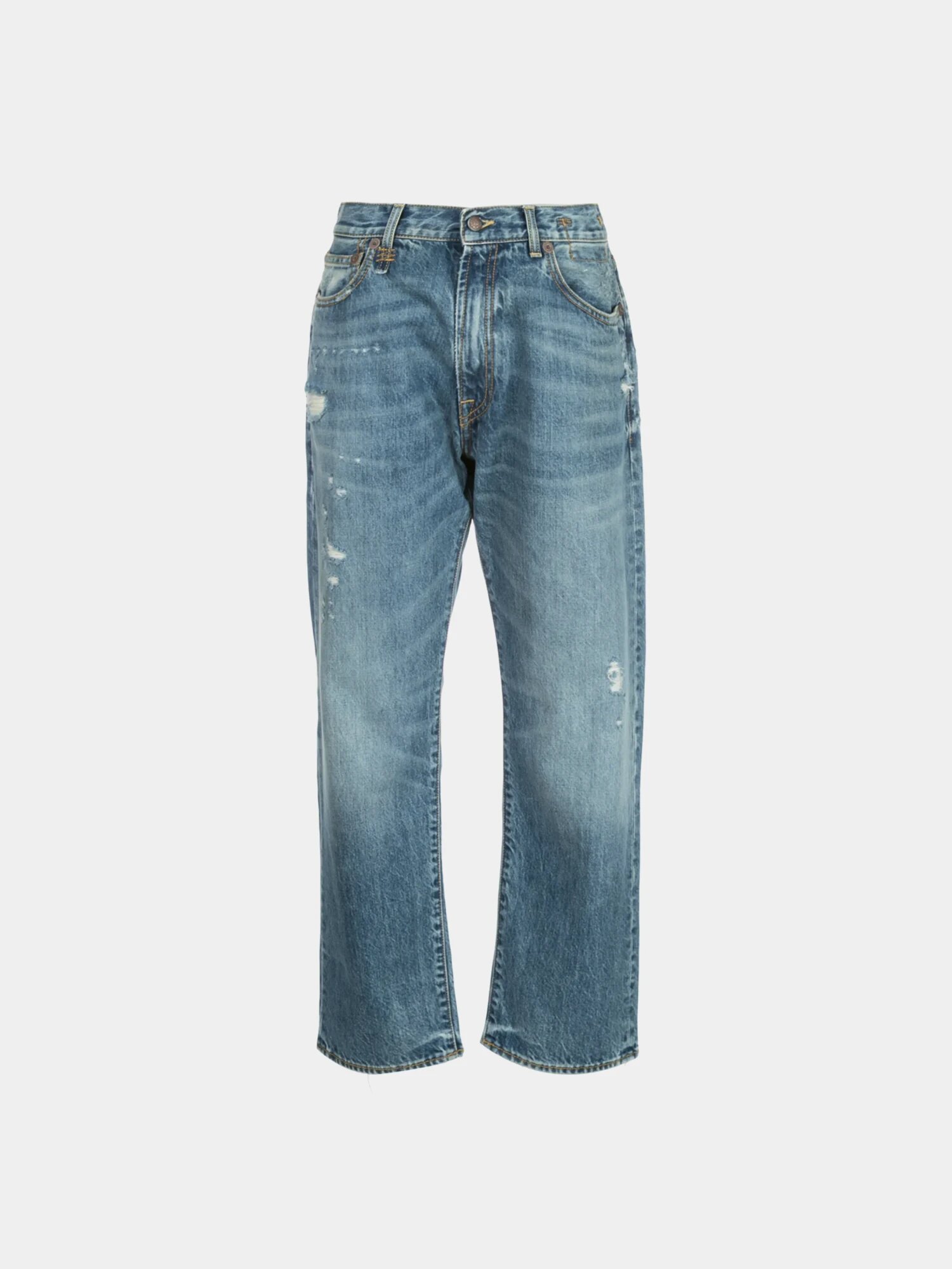 Джинсы R13 Boyfriend Bain W Rips