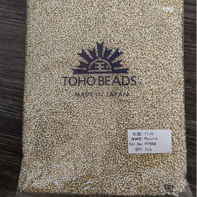 MrBeads металлические стеклянные бусины TOHO 50g, PF 110-558