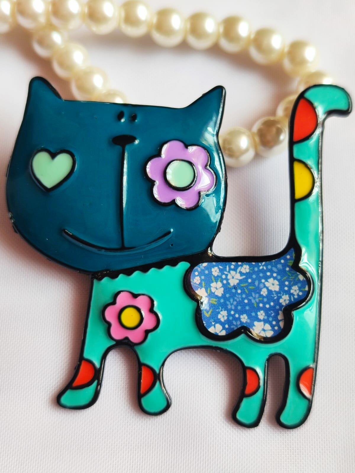 Брошь, эмаль