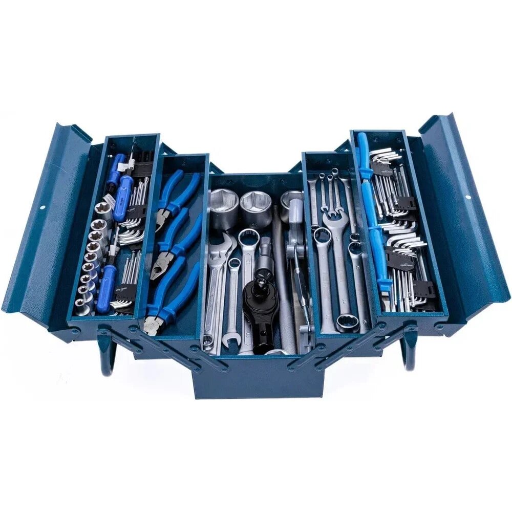 Металлический разноуровневый большой ящик сервис ключ 70622