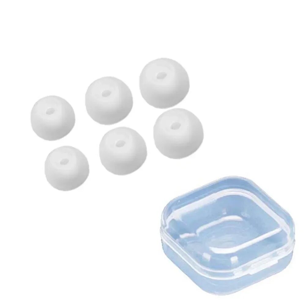 Силиконовые амбушюры для Samsung Galaxy Buds2 Pro AoneCheer S-3Pairs, белый