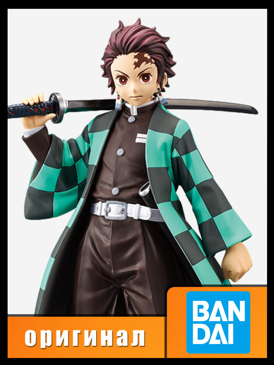 Оригинальная фигурка Tanjiro Kamado из аниме Kimetsu no Yaiba / Тандзиро Камадо «Клинок, рассекающий демонов» 15 см