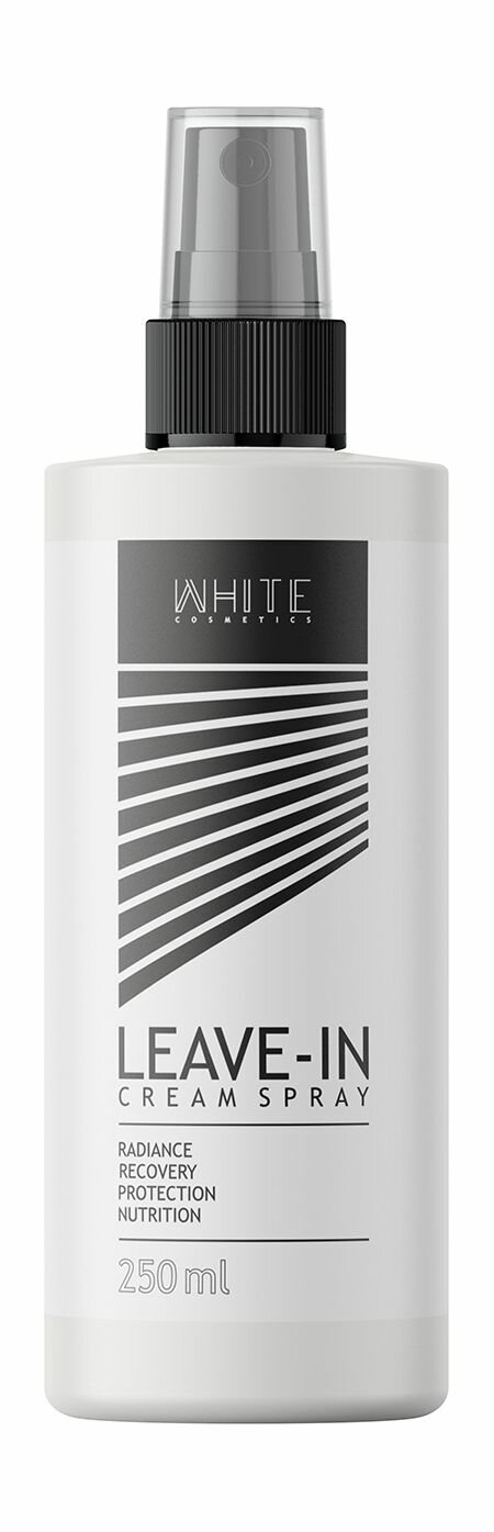 WHITE COSMETICS Крем-спрей для волос несмываемый муж, 250 мл