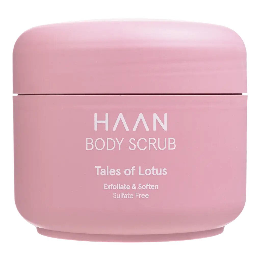 Скраб-эксфолиант HAAN для тела с молочной кислотой Сказочный лотос Body Scrub Tales of Lotus 200 мл 1 шт