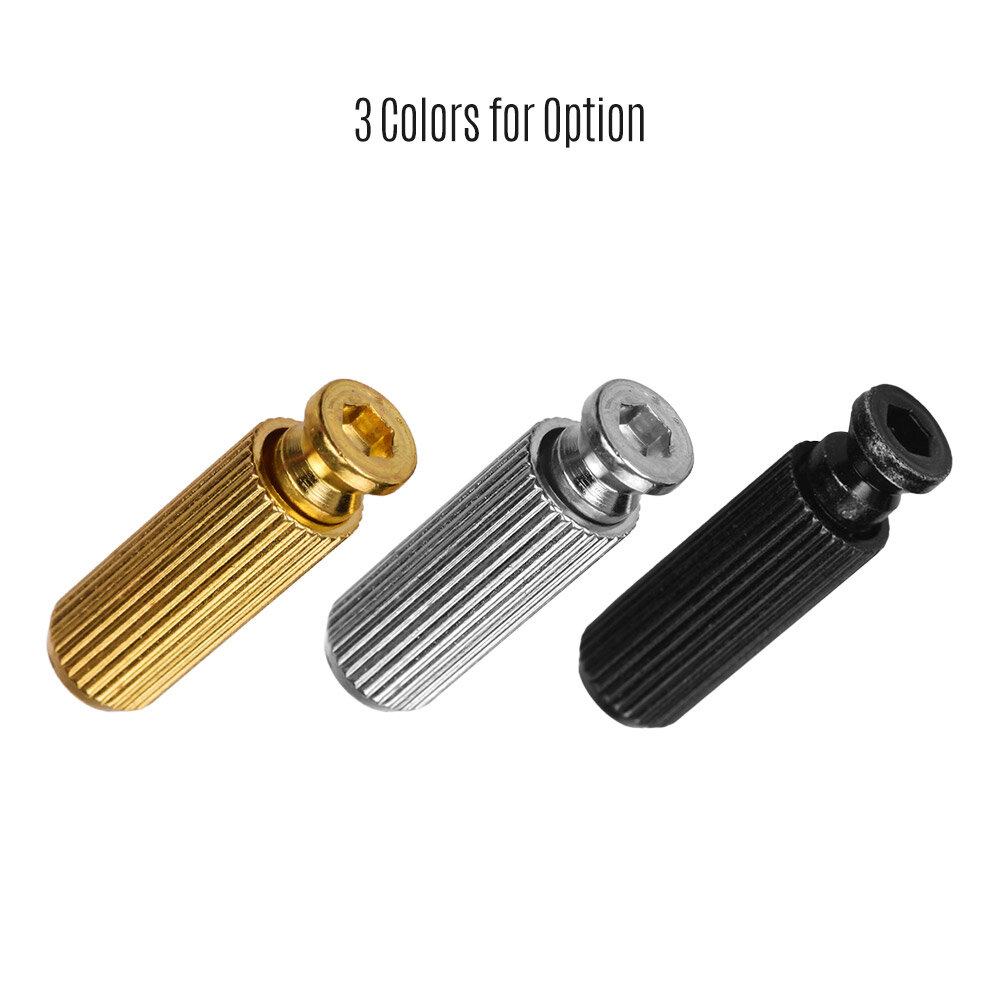 2 шт. 8 мм металлические шпильки для тремоло электрогитары, винты, анкеры, сменные аксессуары, прочное золотистое покрытие