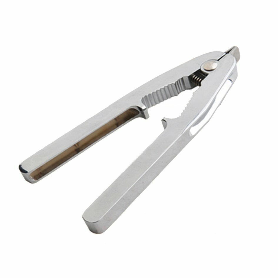 Многофункциональное устройство для открывания моллюсков из цинкового сплава, зажим для еды, кухонные принадлежности - серебристый