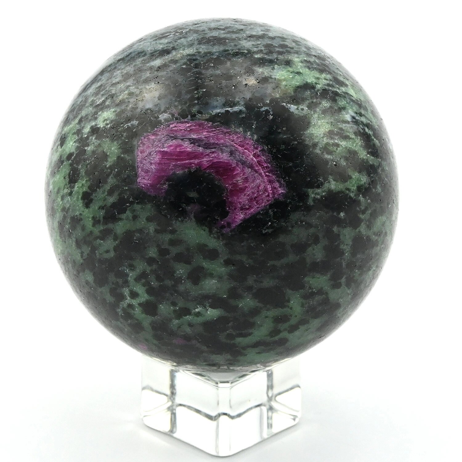 Шар из камня цоизит, диаметр 70мм.