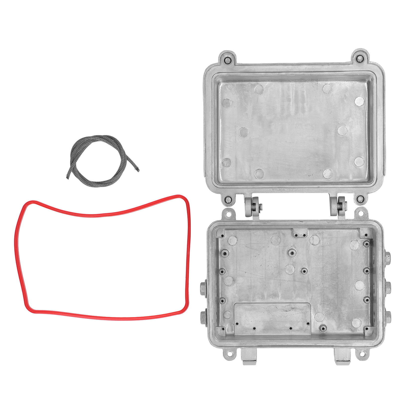 Коробка соединения водонепроницаемые алюминиевые корпусы с лисовым алюминиевым корпусом электрического соединения