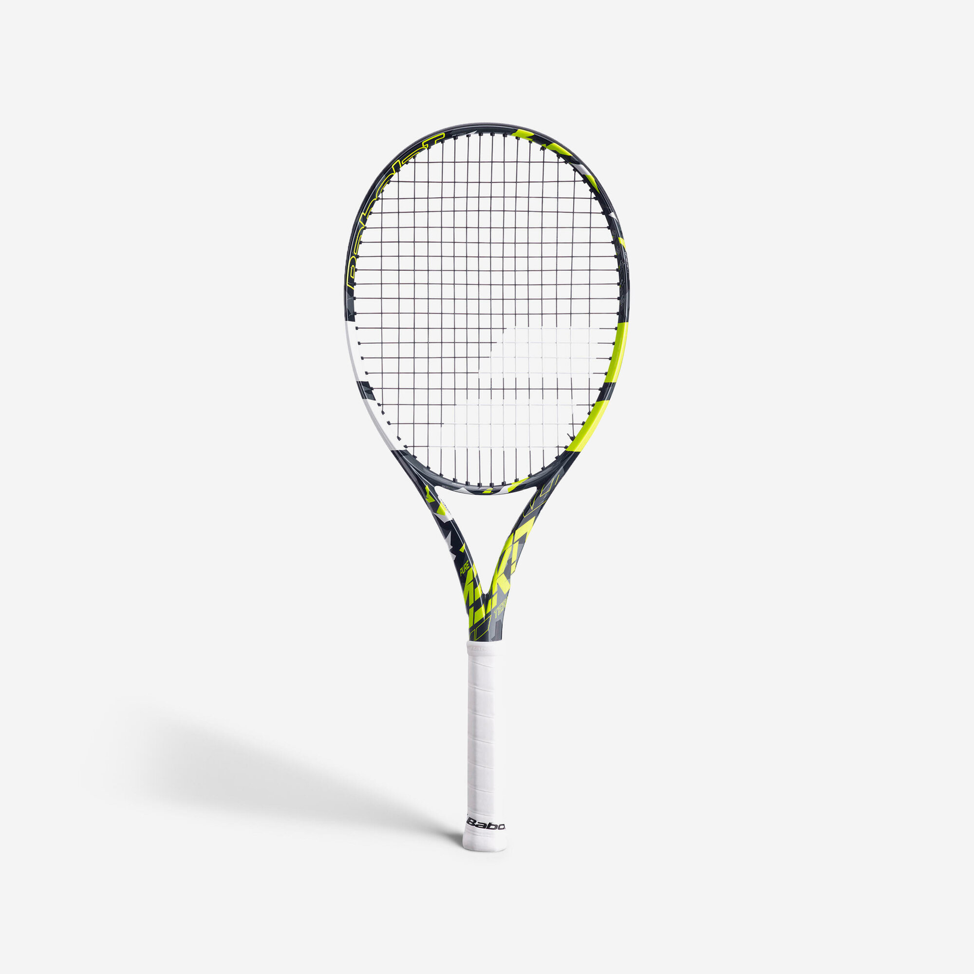 Decathlon Ракетка для большого тенниса Babolat Pure Aero Team, размер 3, для продвинутых игроков, желтый/серый