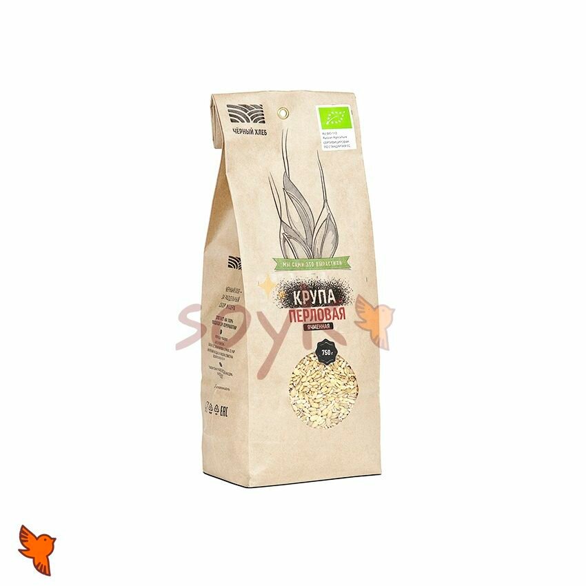 Крупа ячменная перловая Черный Хлеб , 750г