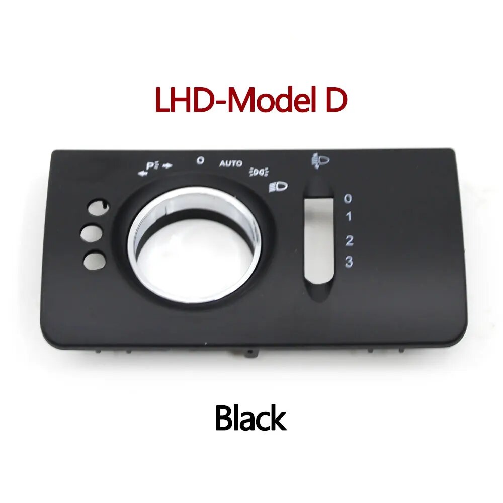 Замена панели переключателя фар салона автомобиля для Mercedes Benz W164 Черный, w164 Model D Black