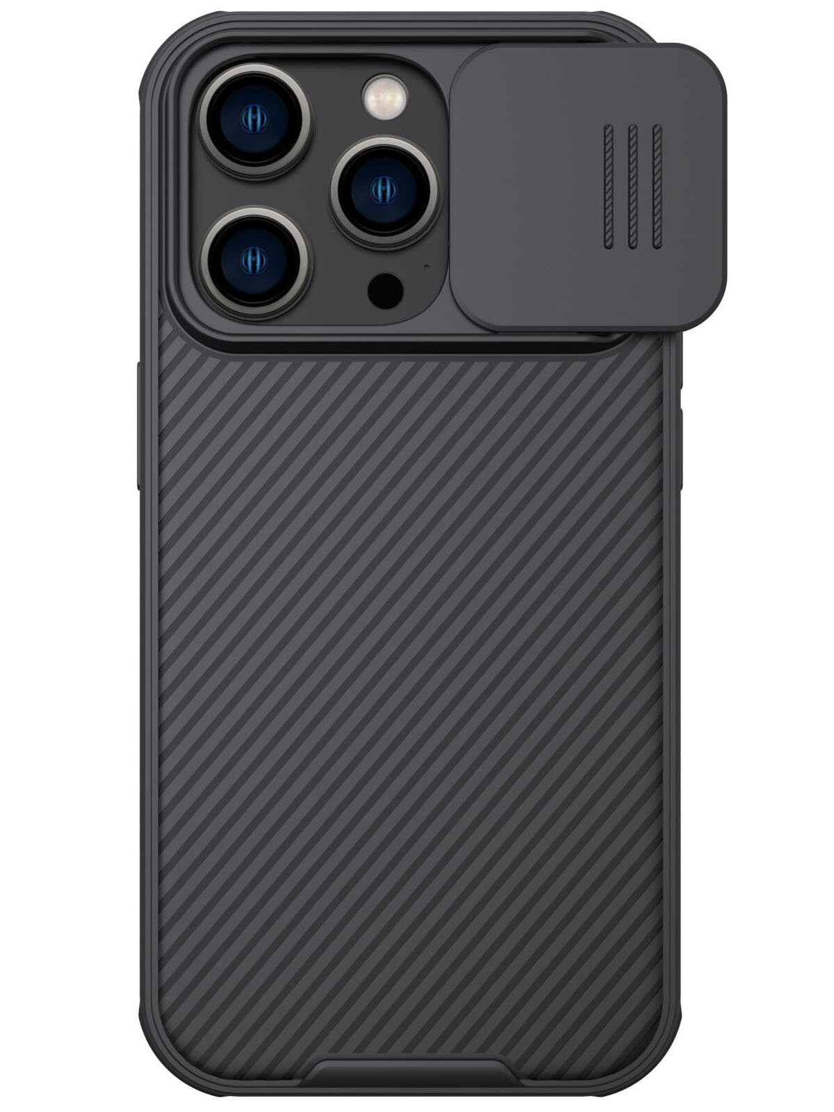 Nillkin чехол с защитой камеры для iPhone 14 Pro Max, CamShield Pro черный
