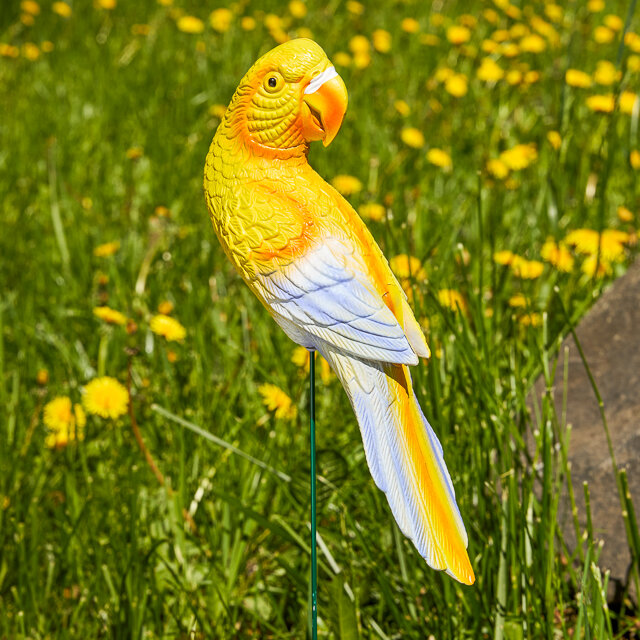 Садовый штекер Попугай Бетти - Радуга Эмоций 74 см, Kaemingk, 808824-1