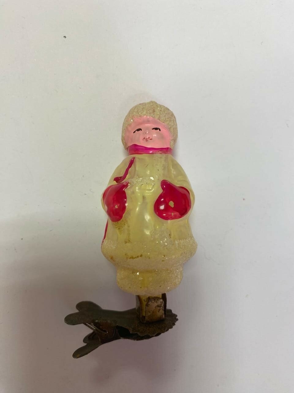 Игрушка на елку Мужичек с ноготок Винтаж из СССР