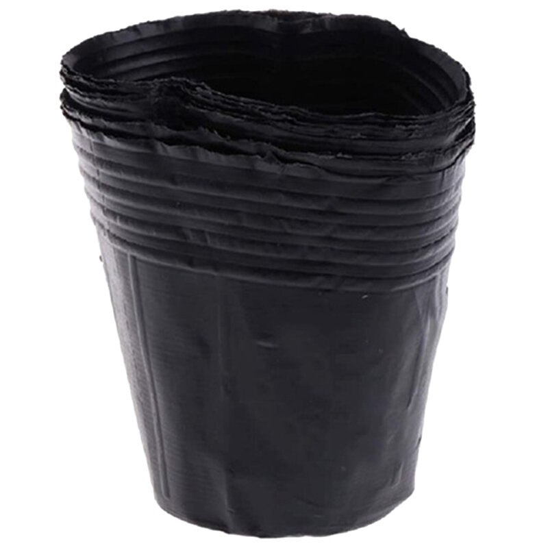 50 шт. пластиковый горшок для рассады контейнер для рассады мешок для выращивания рассады ящик для рассады садовые принадлежности