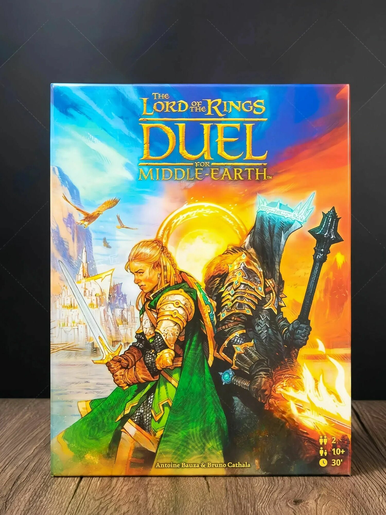 "Властелин колец: Дуэль за Средиземье"/"The Lord of the Rings: Duel for Middle-earth"/Настольная игра на английском языке/Стиль Жизни