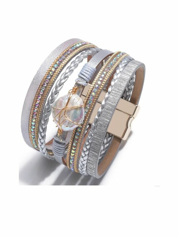 Браслет, стразы