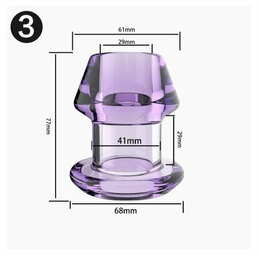 Прозрачный анальный расширитель