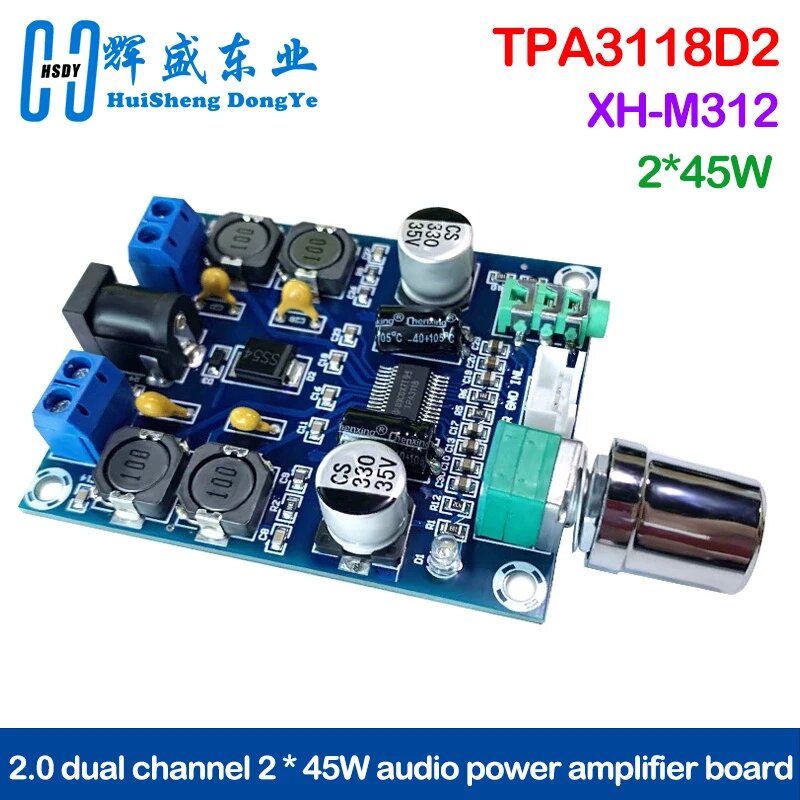 Цифровой усилитель мощности TPA3118D2 HUISHENGYUFA