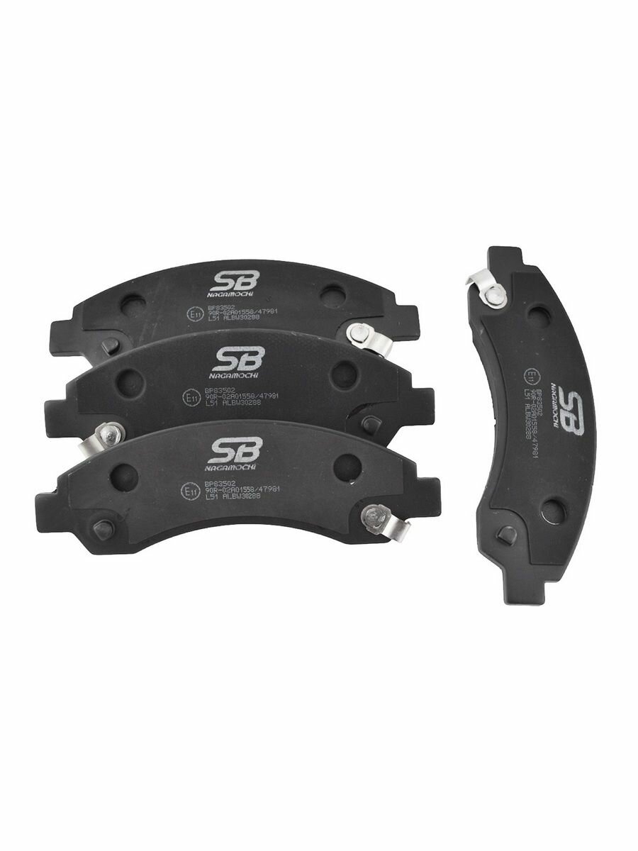 Колодки тормозные дисковые передние для а/м Great Wall Motors Hover, Wingle, SB NAGAMOCHI BP83502