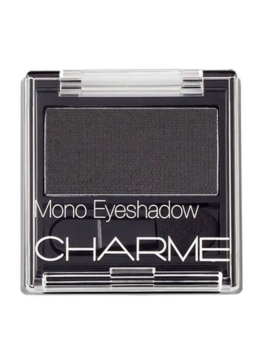 Тени для век Charme "Mono", тон 16 Черный уголь, аппликатор
