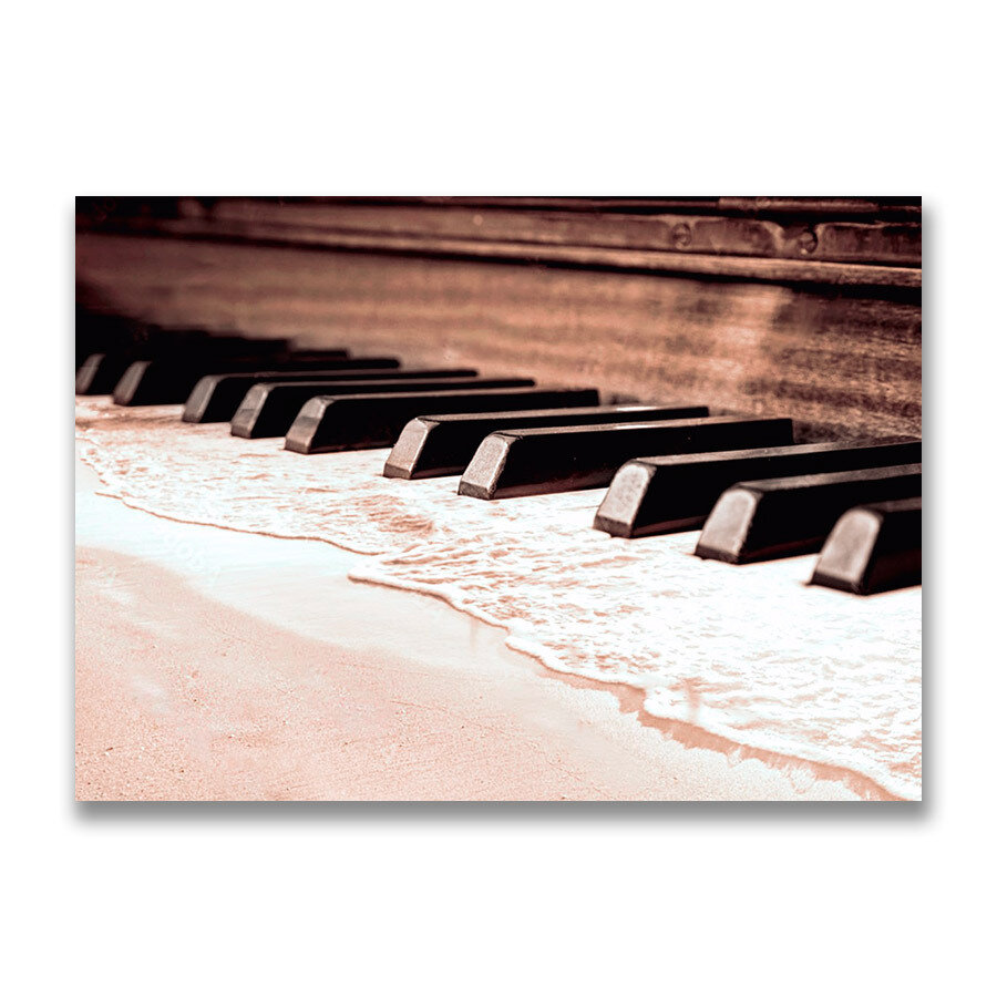 Картина на холсте Пианино, 50х70 см