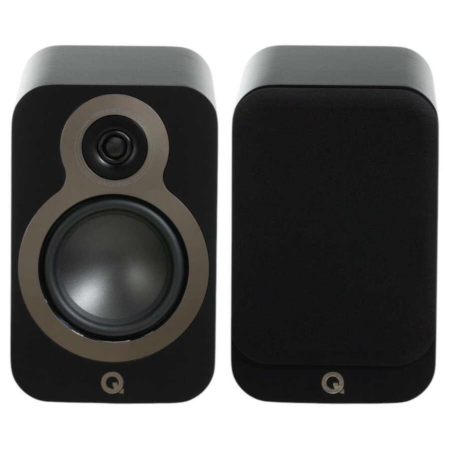 Q Acoustics Q 3020c (QA3322) Sat Black Полочная акустика