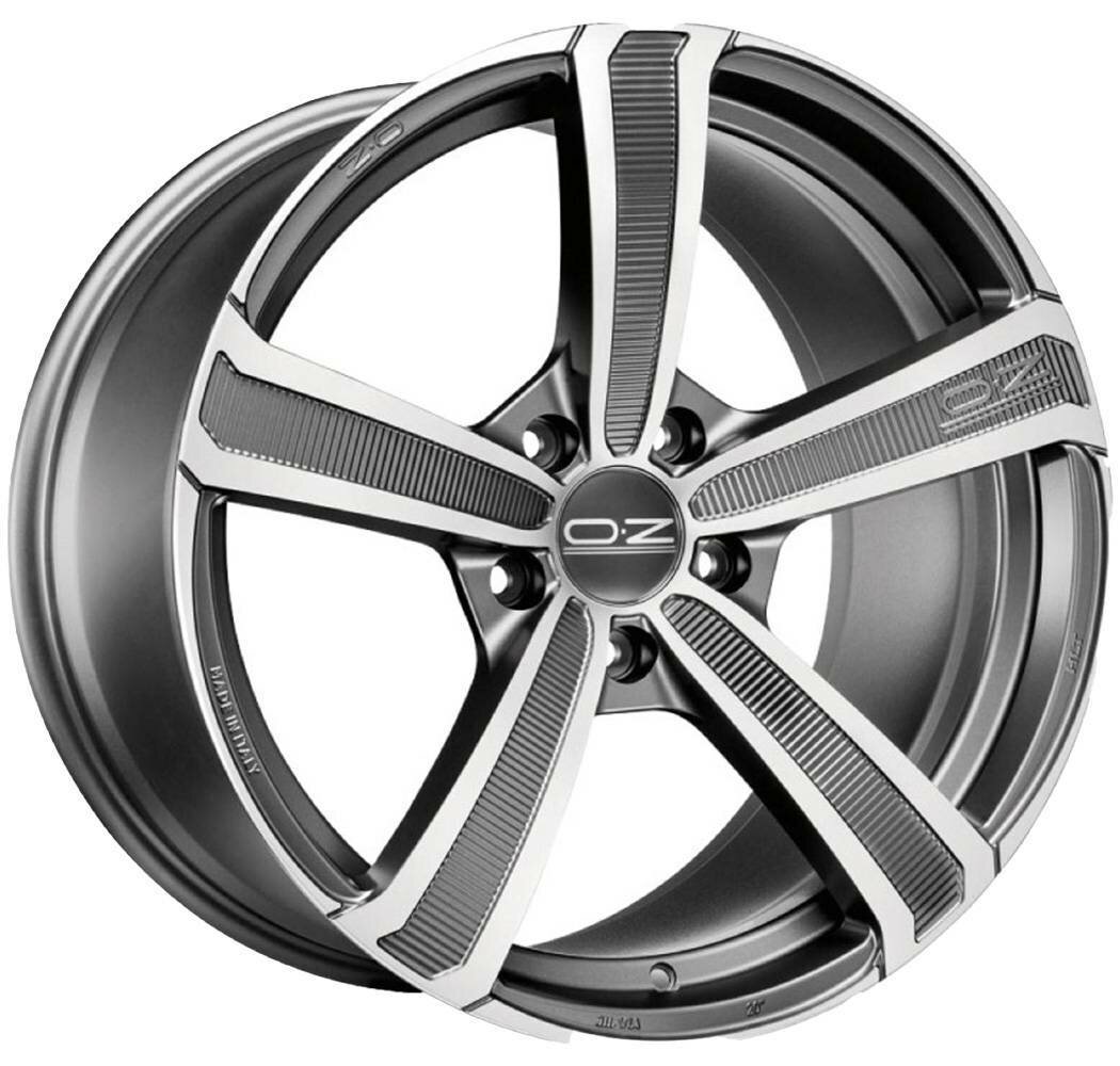 Колесный диск OZ Racing Montecarlo HLT 9.5x20 5x112 ET33 D79.1 Matt Dark Graphite Diamond Cut