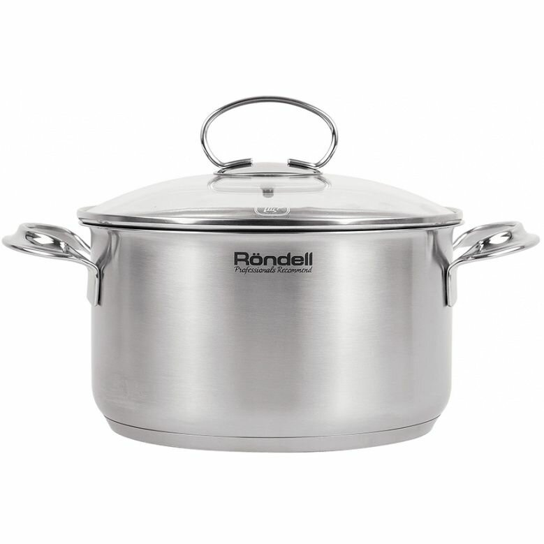Rondell Кастрюля с крышкой 20 см, 3.1 л, Zart RDS-1226