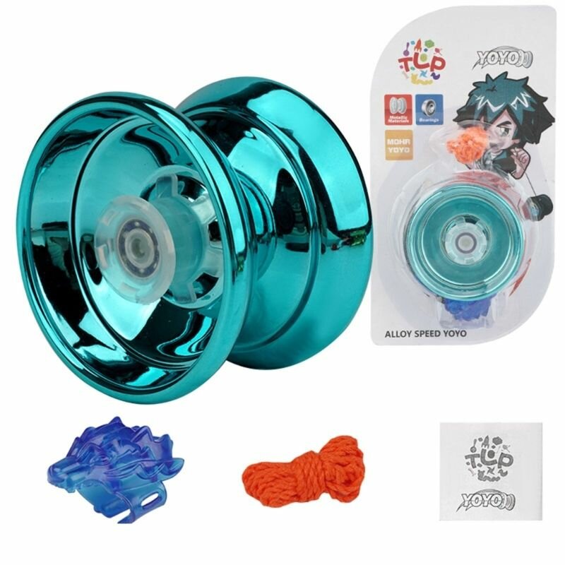 Йо-йо из легированного металла-синий