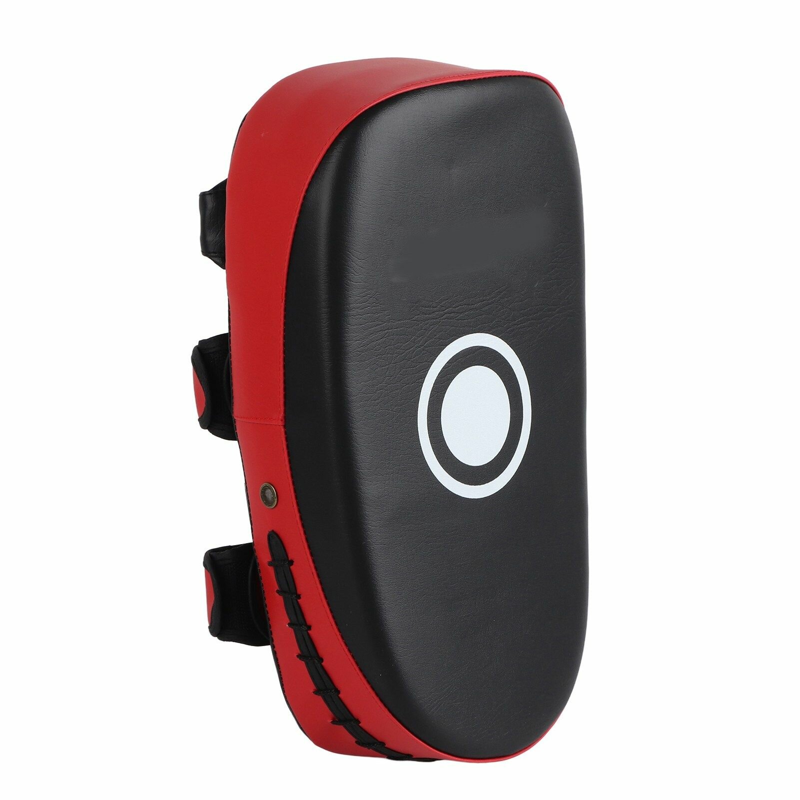 Изогнутая макивара для тайского бокса, PU, красная окантовка