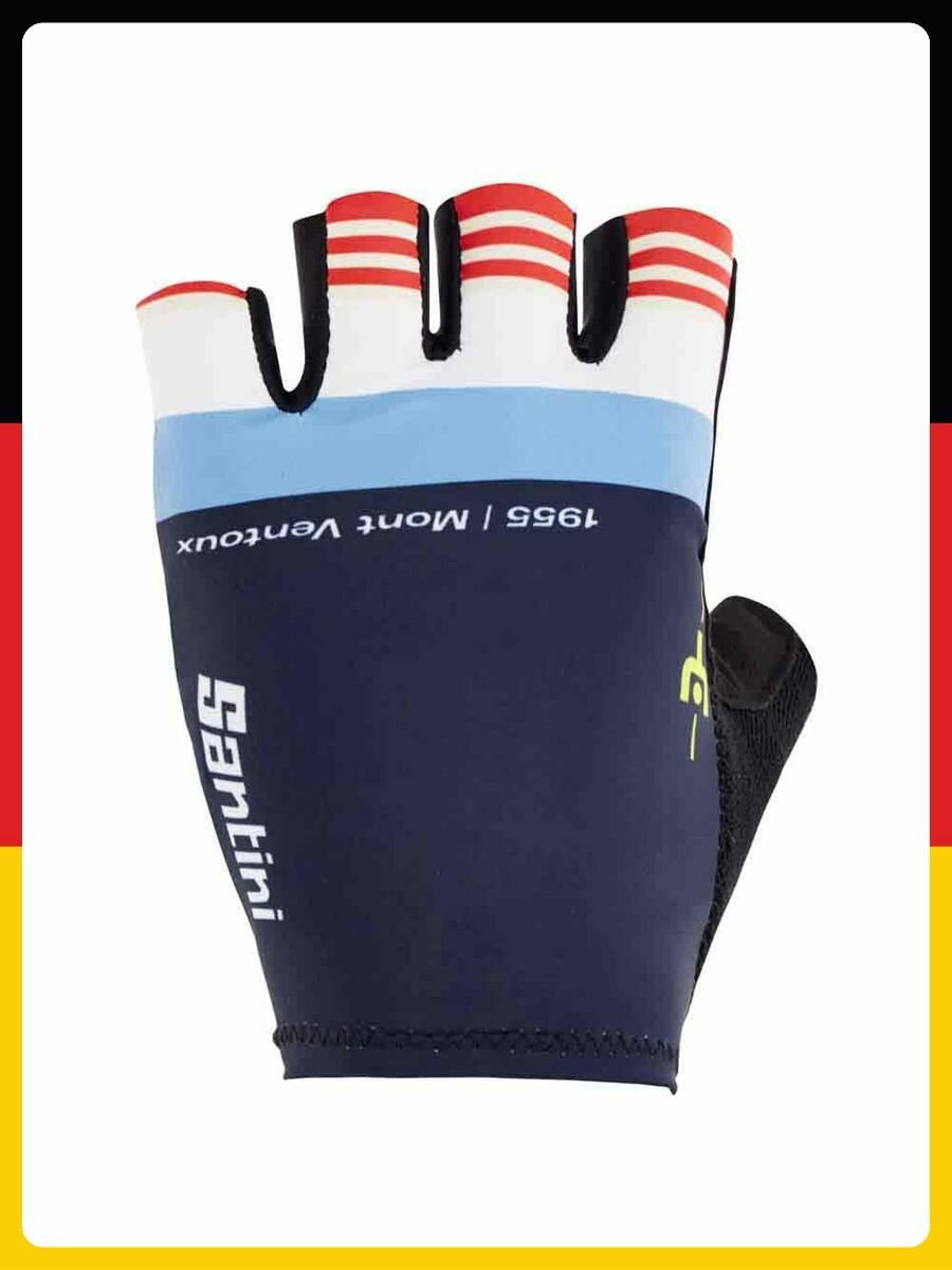Короткие велоперчатки Santini Mj Mont Ventoux S
