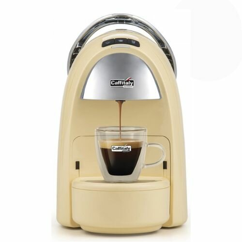 Кофемашина капсульная Caffitaly system Ambra S18, цвет желтый -lj