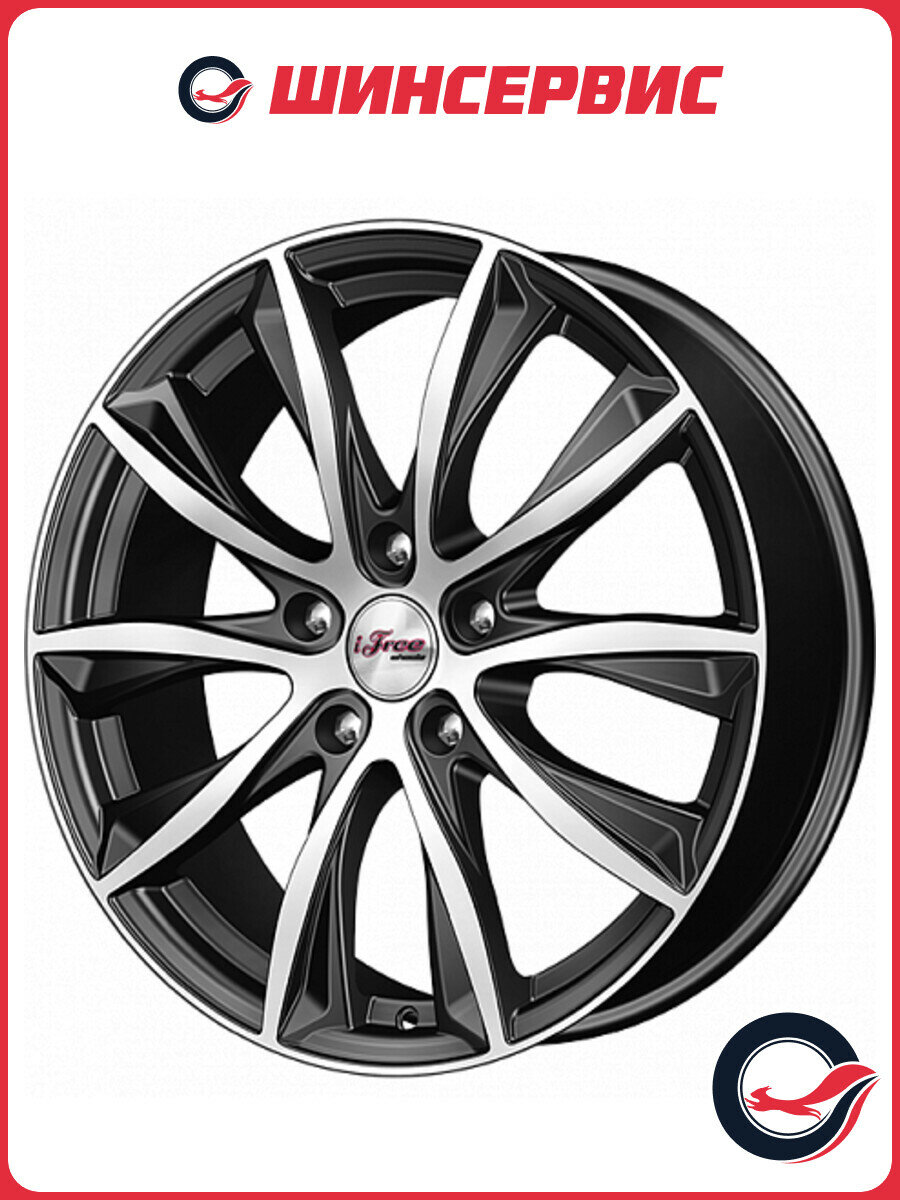 Литой колесный диск IFree Каzaнтип R18x7.5J 5x114.3 ET37 ЦО66.6 для автомобиля