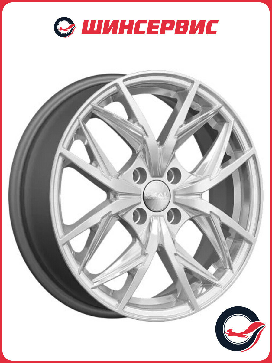 Литой диск Скад Асти R16x6.5J 4x100 ET49 ЦО54.1
