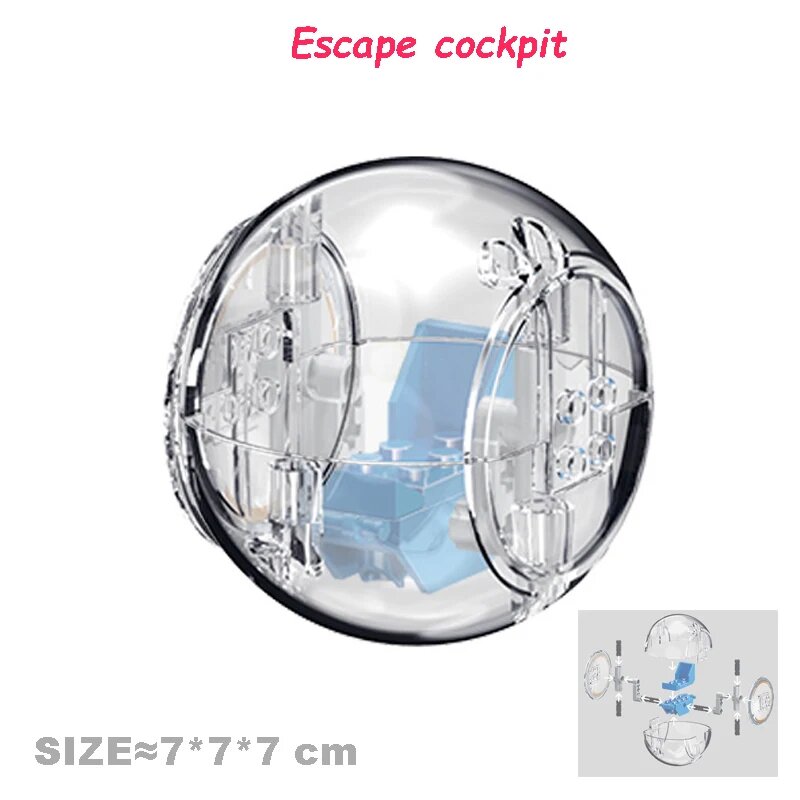 Конструктор Yiuiuly Escape cockpit, Цвет: Escape cockpit