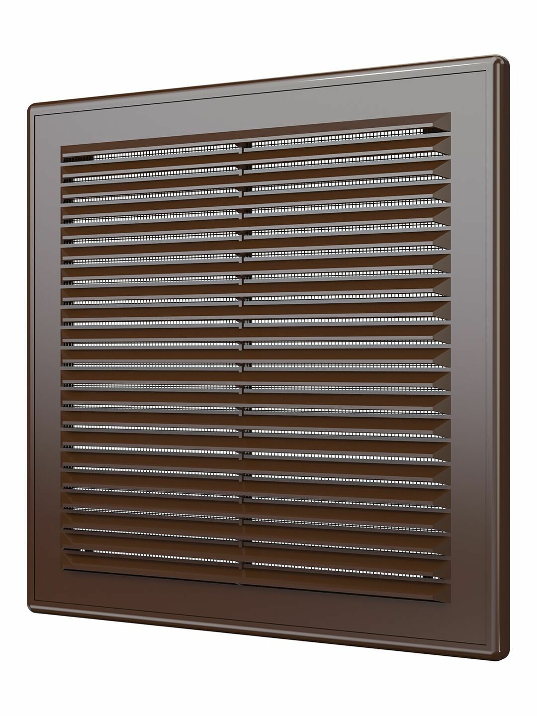 Решетка вентиляционная Р сетка разъемная 250х250 пластик Brown ERA
