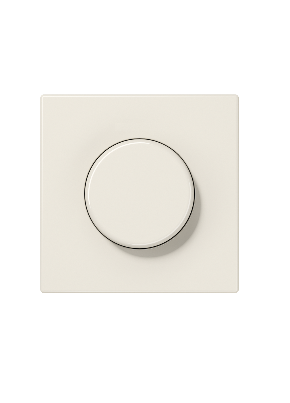 Накладка на диммер бежевая Jung LS1940 – Накладка на роторные механизмы; дюропласт; слоновая кость; серия LS990