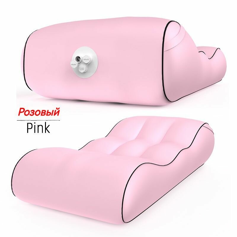 TMD, 1832B, надувной диван, самонадувающийся, 180*83*45 см, розовый -kpa