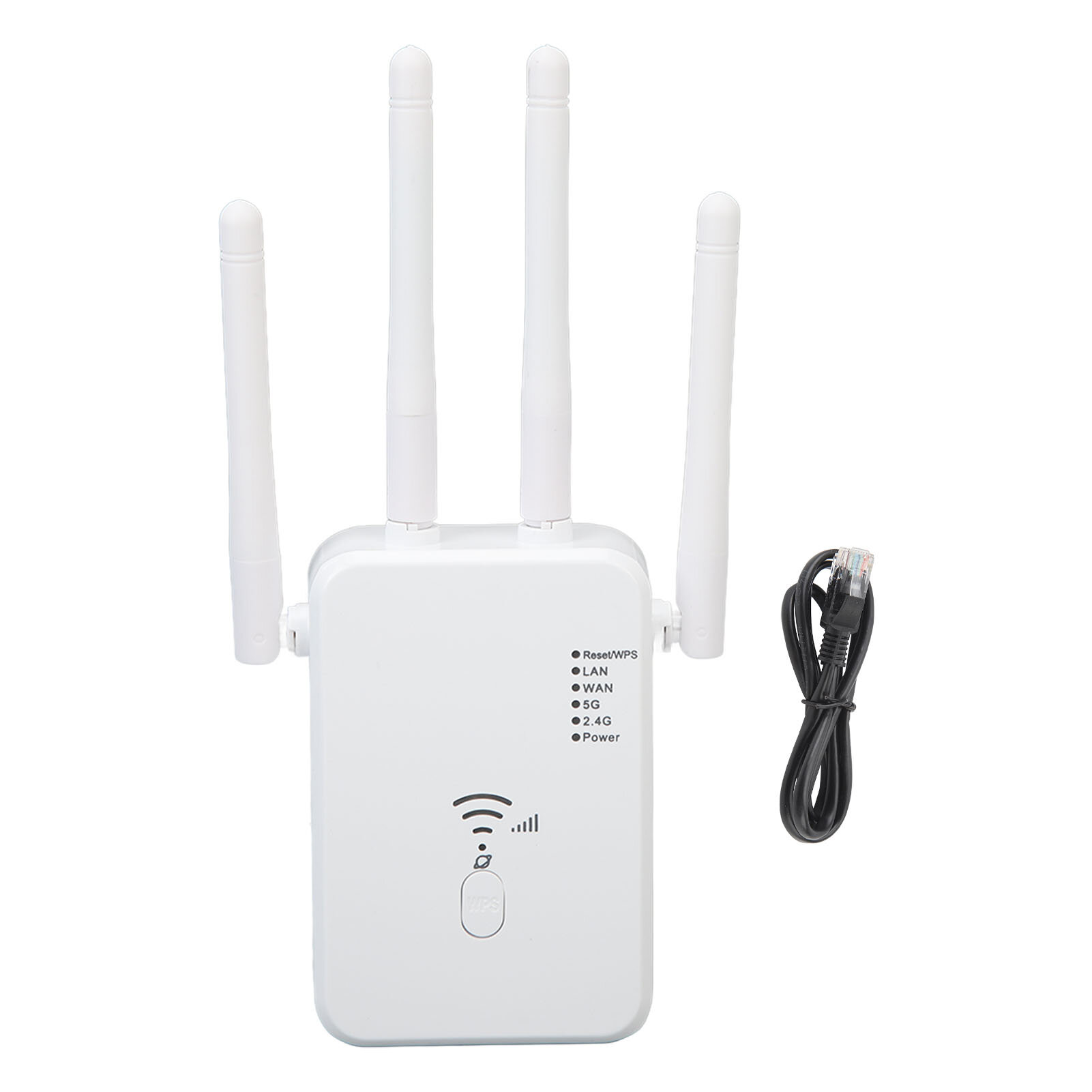 Усилитель wifi сигнала 1200 мбит с двумя диапазонами 2 . 4 и 5 ггц, портами wan lan, для усиления интернета через стены
