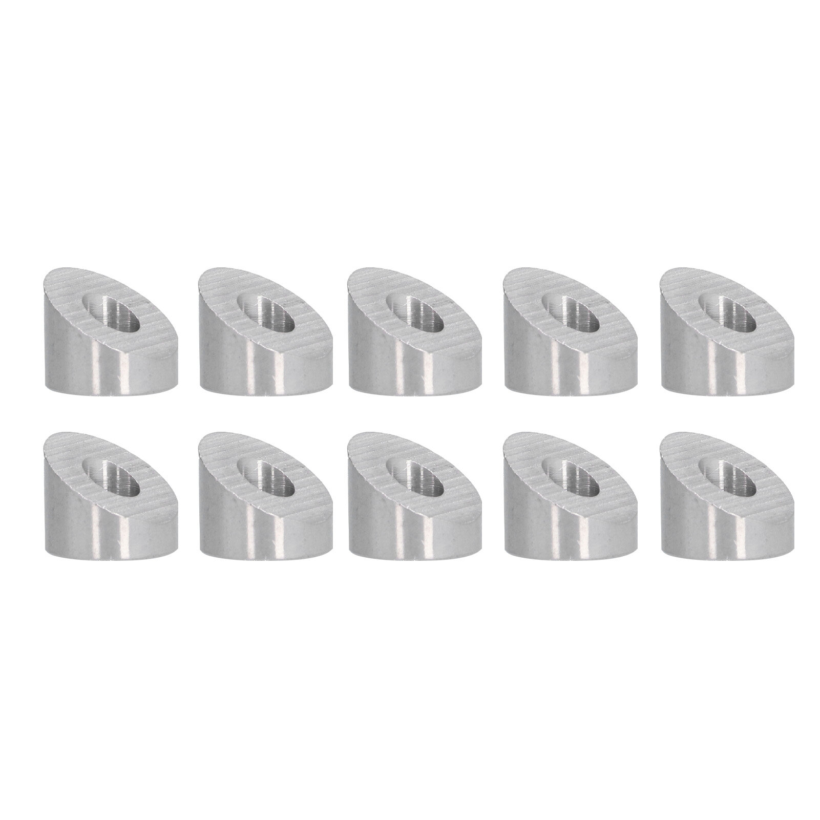 10 шт. угловых шайб со скошенными краями из нержавеющей стали, высокой прочности на разрыв, атмосферостойкие, нержавеющие, 30 градусов, 1/8 дюйма.
