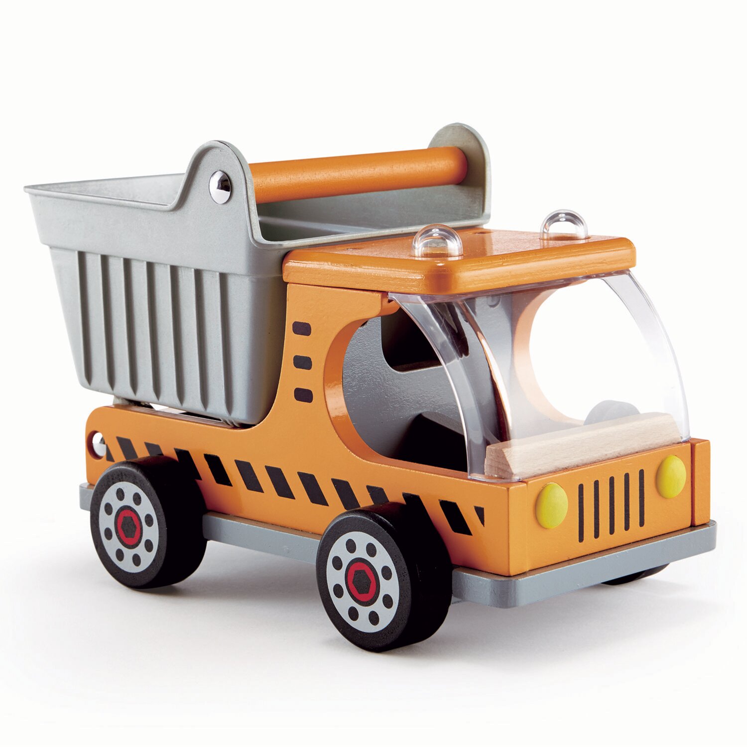 Hape Деревянная игрушка машинка - грузовик "Самосвал на стройке"