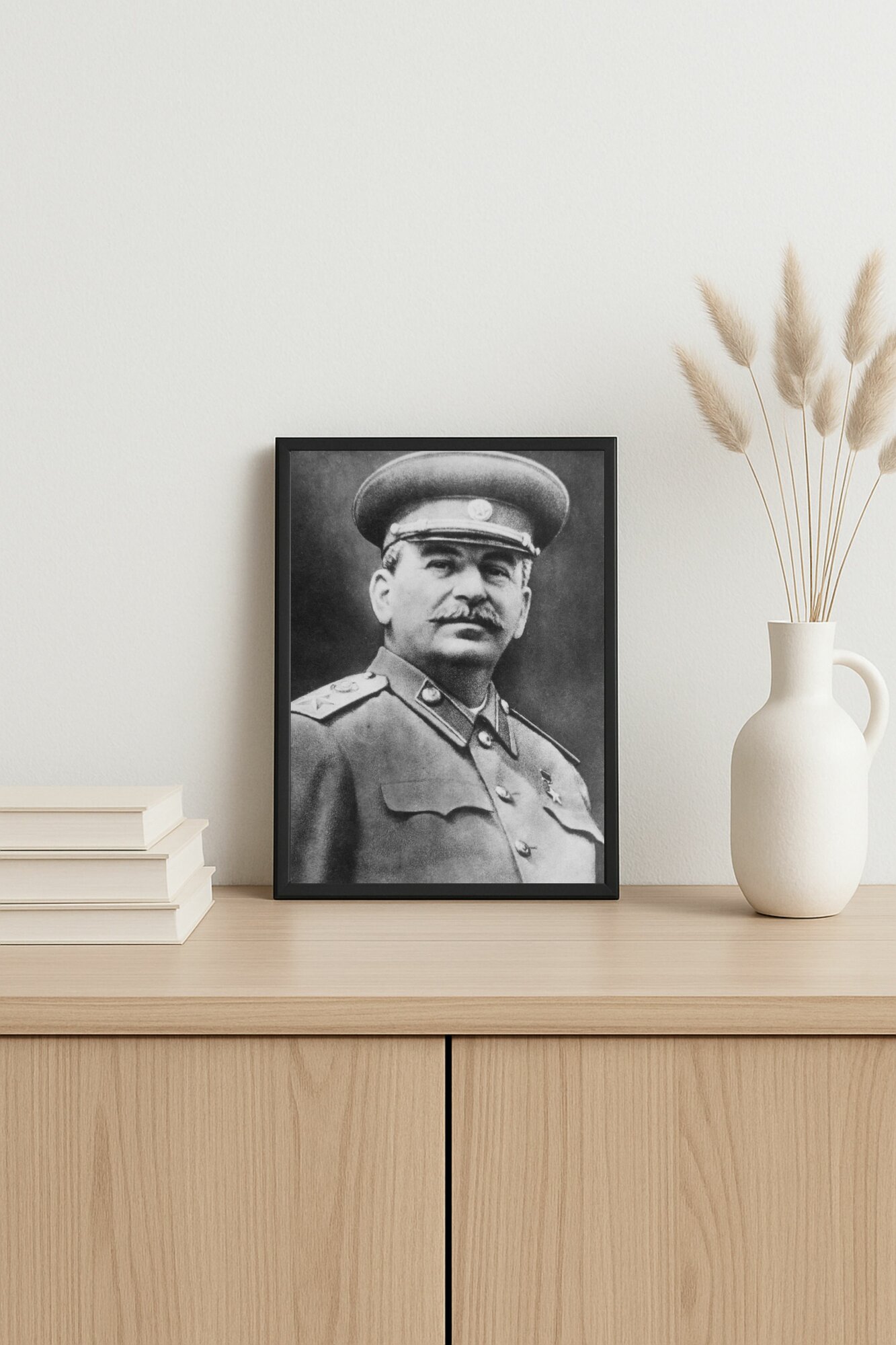 Постер Сталин в Стеклянной Рамке