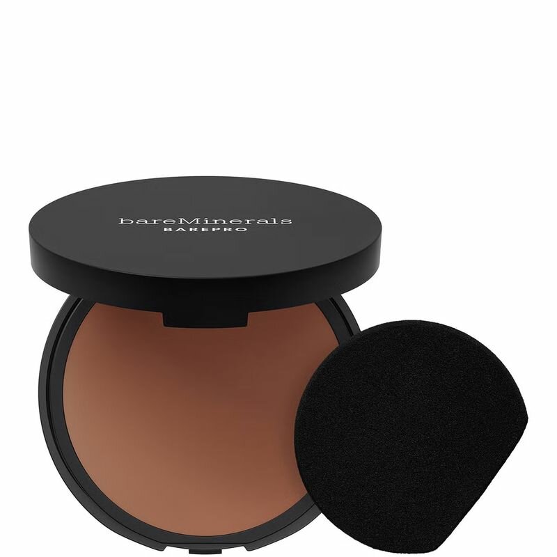 BareMinerals Пудра BAREPRO 24HR Skin-Perfecting Powder Foundation, 8г, Deep 55 Neutral