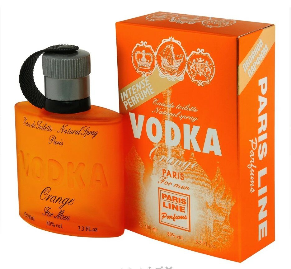 Paris Line Parfums "Vodka Orange" туалетная вода мужская 100 мл