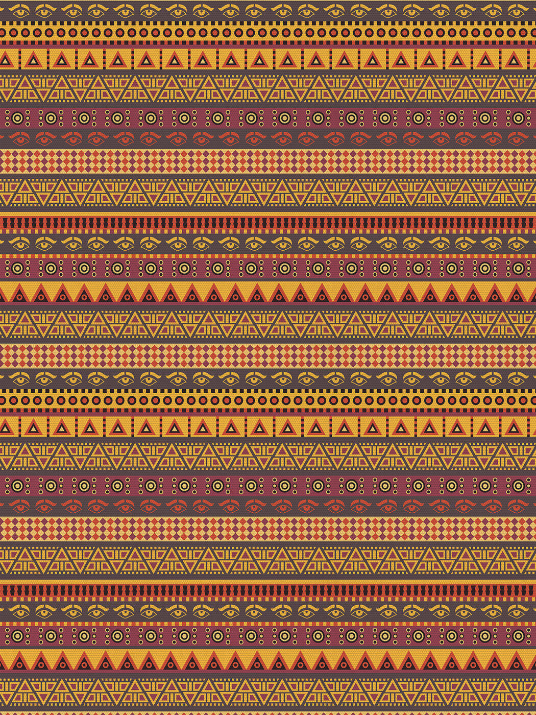 Отрезная ткань для мебели Ambesonne "Африканское полотно" метражом для рукоделия и шитья, оксфорд, 155 см