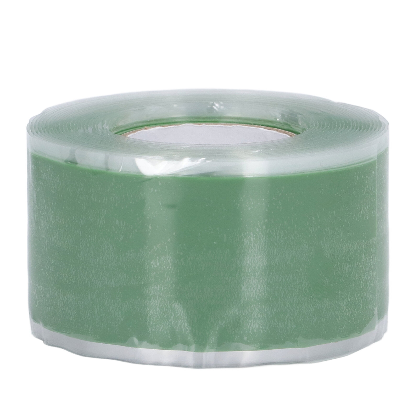 Силиконовая водостойкая лента 3 метра самоклеящаяся зеленая